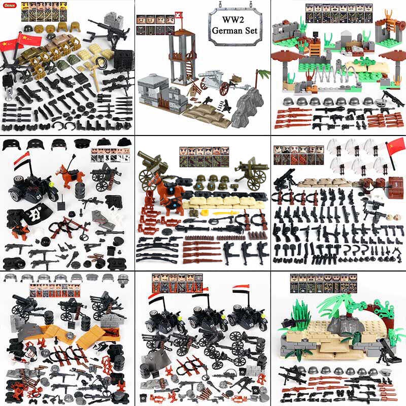 Bagong Ww2 Military Small Building Block Brick World War 2 Mini US ...