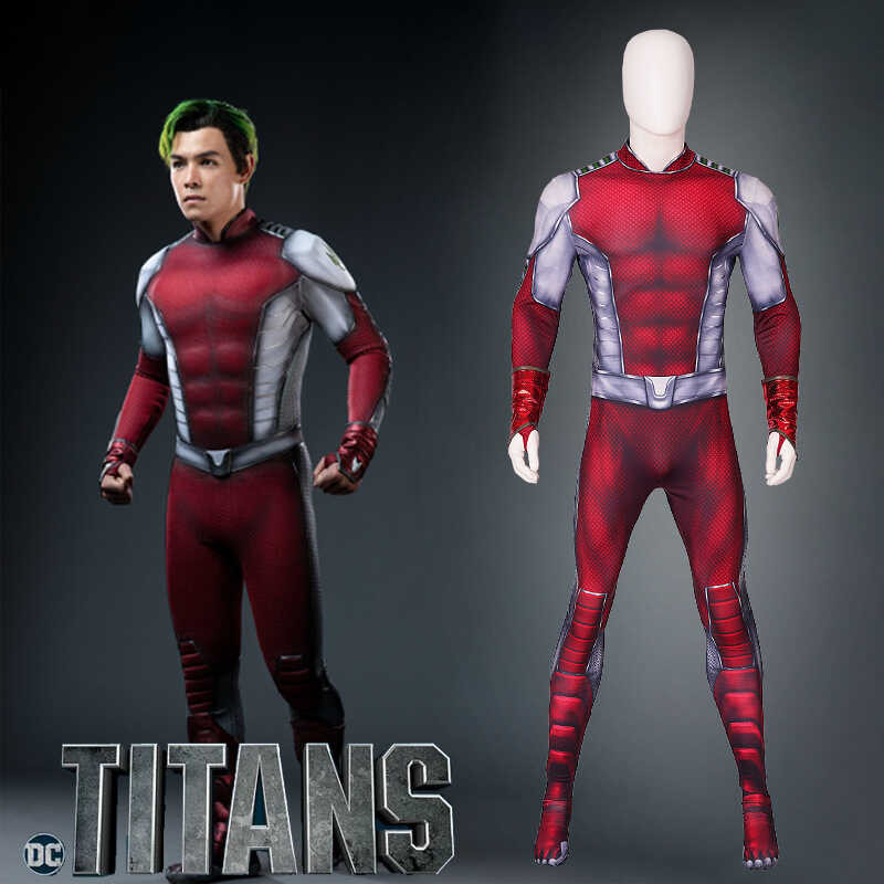 fourth Titan's season movie, the same Beast Boy battle suit cosplay ...
