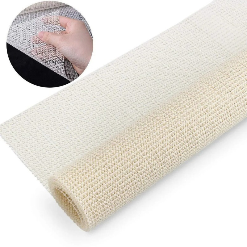 PVC Home Non-Slip Mesh Pad / Multi Purpose Underlay Antiskid Carpet ...