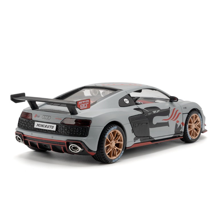 1:24 Scale Diecast Audi R8 Track Edition Sports Car Alloy Car Model ...