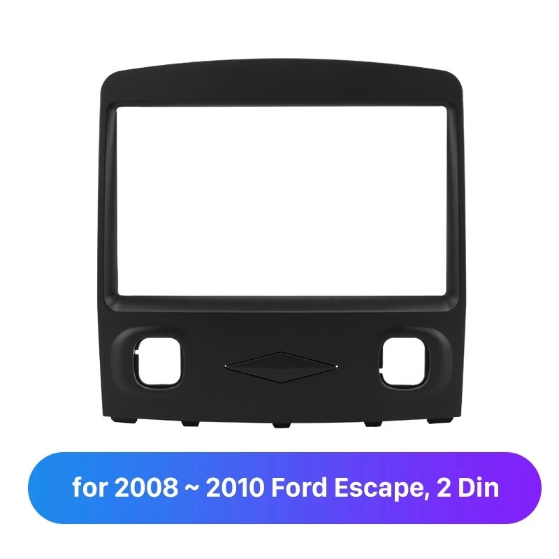 2Din Car Radio Fascia for Ford Escape 2008-2010 DVD Stereo Frame Plate ...