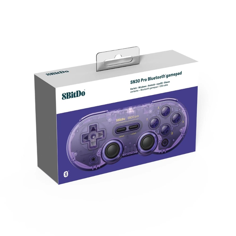 8BitDo SN30Pro Special Edition Wireless Game Controller Bluetooth Compatible Gamepad with ...