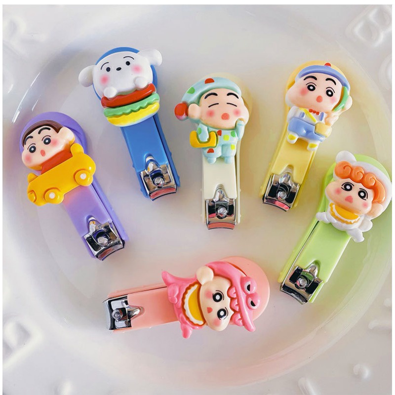 Crayon Shin-chan Portable Nail Clipper Pajama Shin-chan Nohara Himawari ...