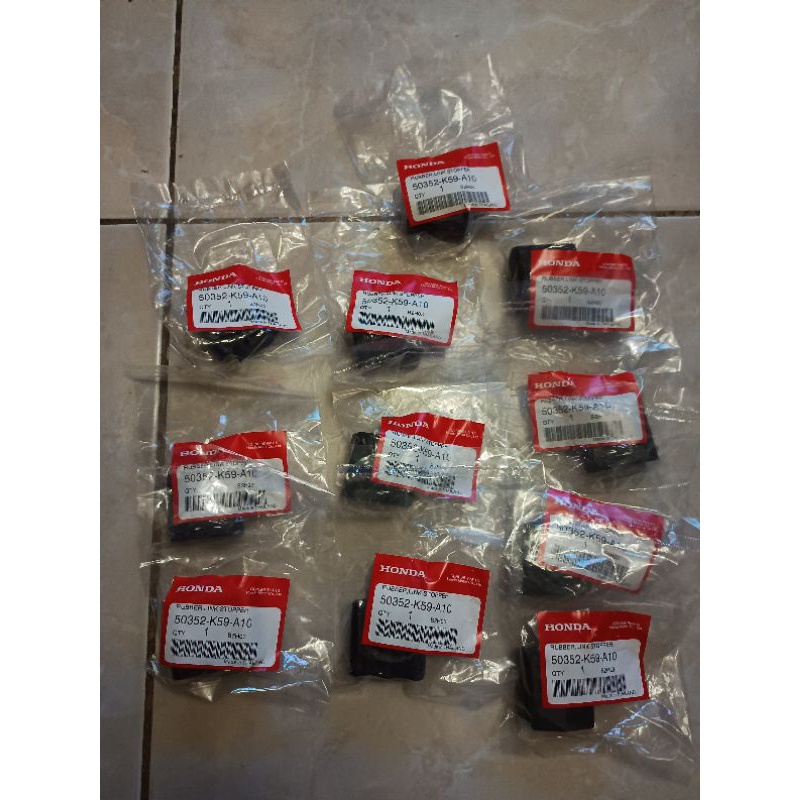 ♞RUBBER LINK STOPPER (AUTHENTIC)for honda click125i/150i v1v2,beat FI ...