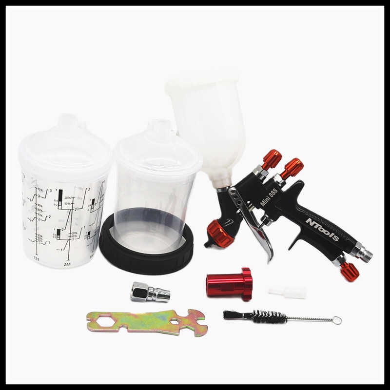 Spray Gun Gamit Ang 400Cc Mix Cup Air Spray Gun Gamit Ang Paint Mixing ...