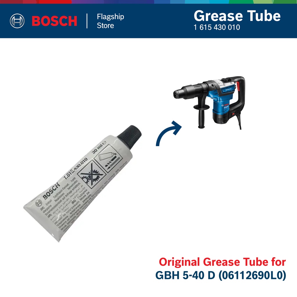 BOSCH 10pcs Grease Tube GBH 5-40 D Professional Rotary Hammer With SDS ...