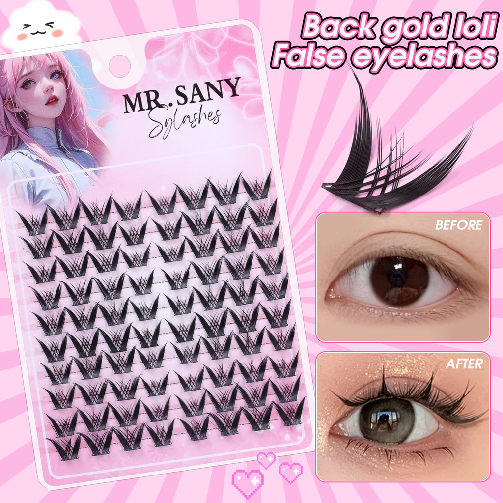 Reusable Voluminous Glue-free False Eyelashes - Self-adhesive Fox Eye ...