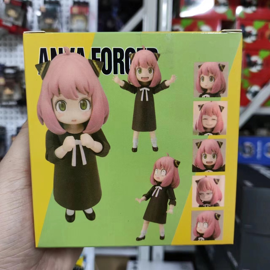 S H Figuarts SPY×FAMILY Anya Forger Action Figure SHF Doll Change Face ...