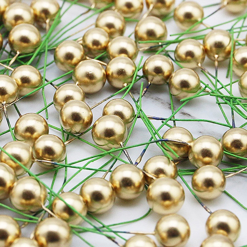 (100pcs/pack) 10mm Christmas Tree New Year's Good Luck Decoration And ...