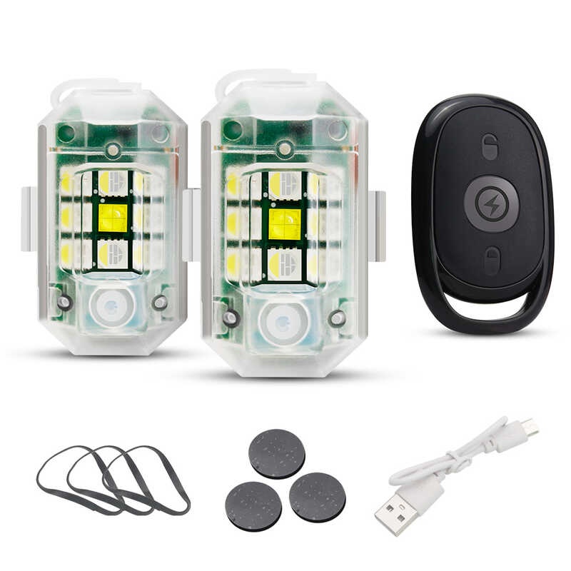 LED Anti-collision Warning Light Mini Signal Light Drone gamit ang ...