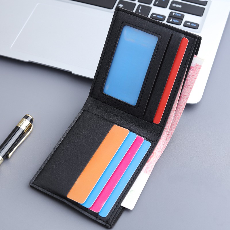 Men Wallet Men Wallet European American Retro Wallet Thin Style Fashion ...