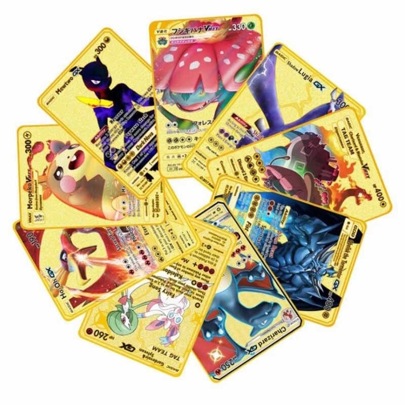 Bagong 20 Cards Metal Ingles Kapikachu Pinili Ko Kayo Ng GX EX Vmax ...