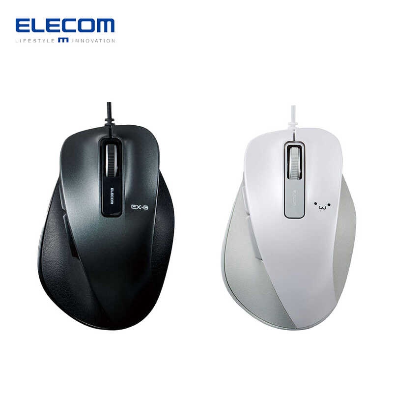 ELECOM Mouse USB Wired M-size 5 Buttons (may Back / Forward Buttons ...
