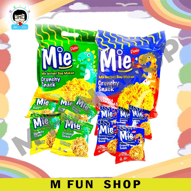 Halal Mie Dalu Crunchy Snack /Spicy Chicken Flavor (18G x 10pack ...