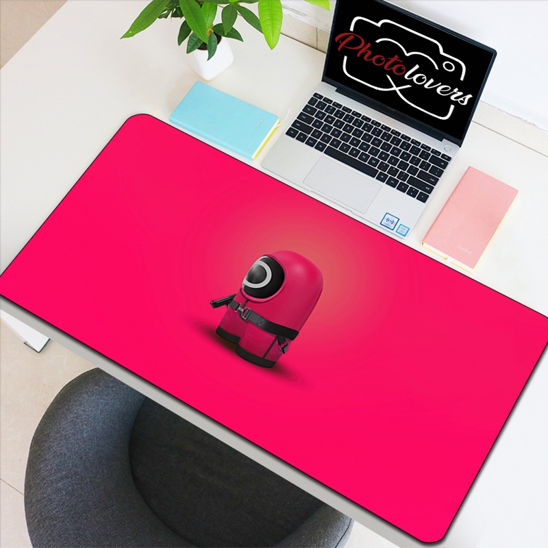 Mouse Gaming Room Squid Game Mousepad Xxl Deskmat Office Set Desk ...