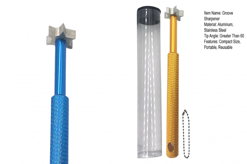 Golf Club Groove Sharpener Golf Club Re-grooving Cleaner Improve Your ...