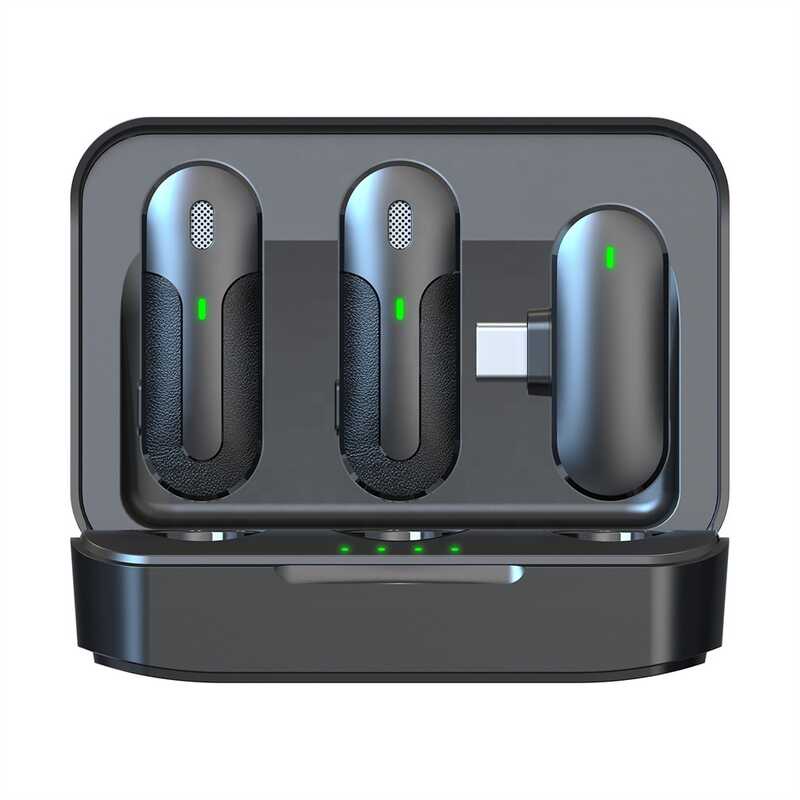 Micros Microfono Inalambrico Profesional Go 2 Tie Mic Lavalier Wireless ...