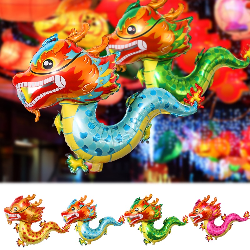 Chinese New Year Gift / 3D Standing Dragon Balloons for Home Decor ...