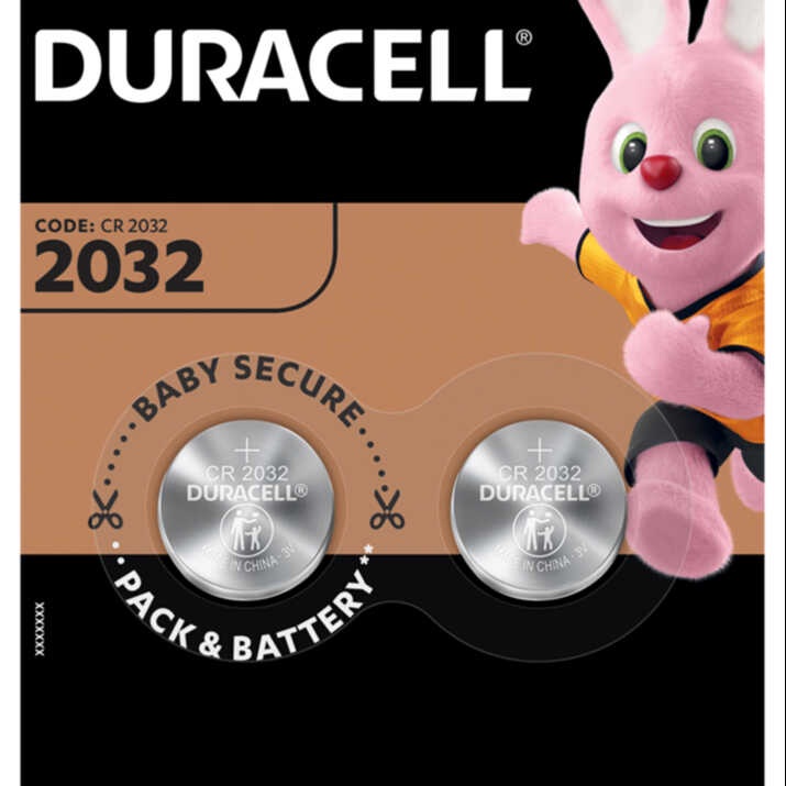 Duracell Lithium Button Cell Cr2032 Lithium 3V 2Pcs Blister Battery ...