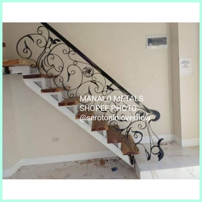 ¤ Metal Art Bakal Design Steel Metal Flowers Spiral Spear Tulis Gate ...