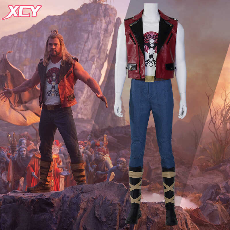 movie Marvel Thor cosplay costume Thor 4 regular costume Halloween ...