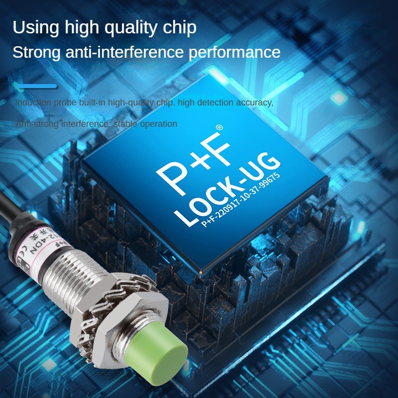 Metal Counting Sensor 4mm With Wire Sensor Inductive Type Proximity Switch Pr12 Series Shopee