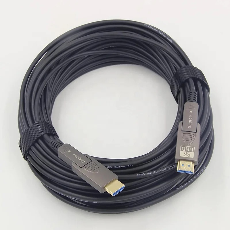 10m 20m 30m 50m 8K Detachable Fiber Optic HDMI-compatible 2.1 Cable ARC ...