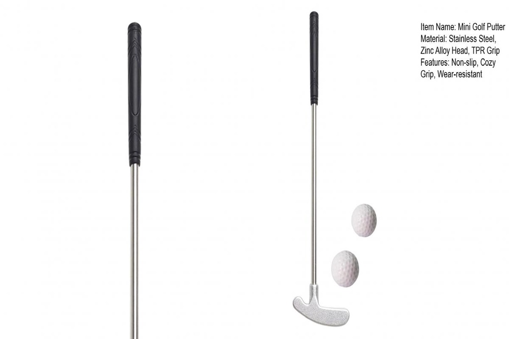 SL Non-slip Golf Putter Desktop Golf Putters Mini Golf Putter Set with ...