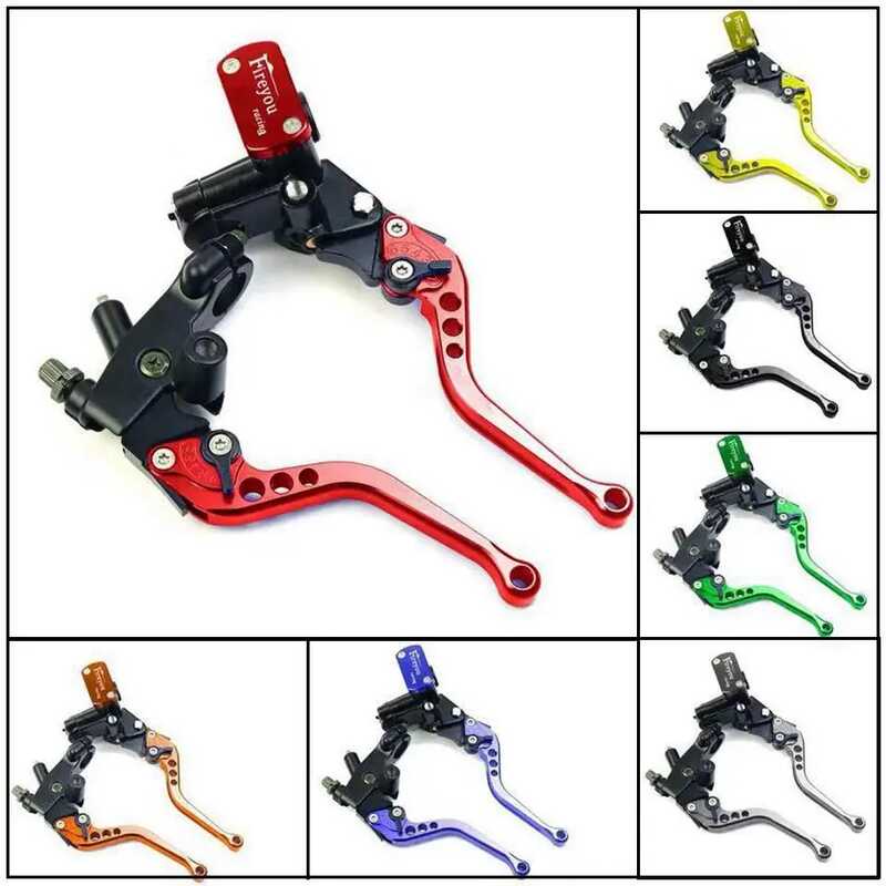 Motorcycle modified line clutch hydraulic pump adjustable disc lever ...