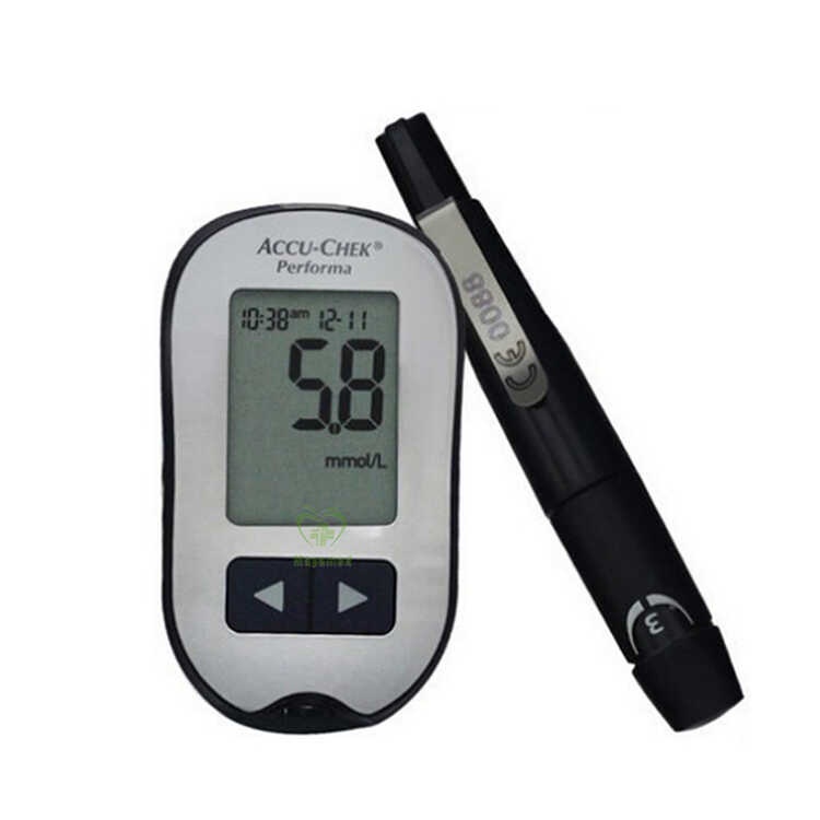 Digital Lcd Display Hospital Electronic Blood Glucose Meter Accu Check ...