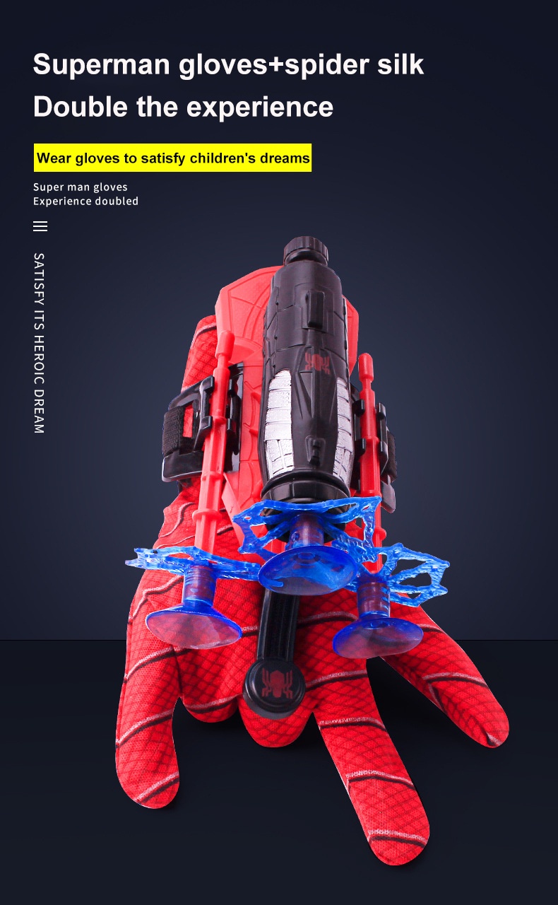 【With String】Spiderman Web Launcher Glove Toys | Shopee Philippines