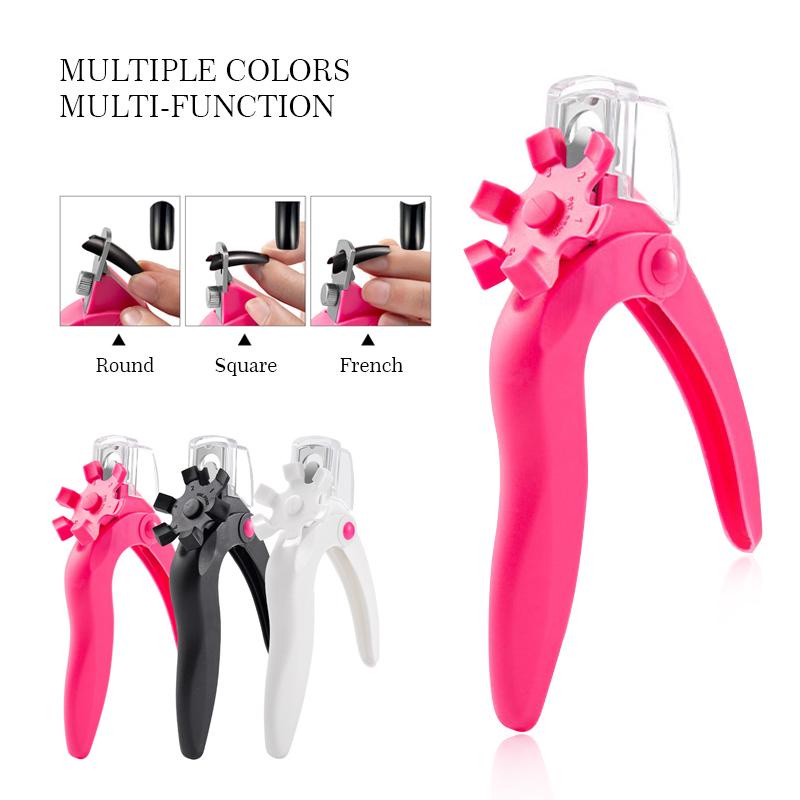 Fake Nail Cutter Trimmer False Tips Round Edge Cutters Finger Manicure ...