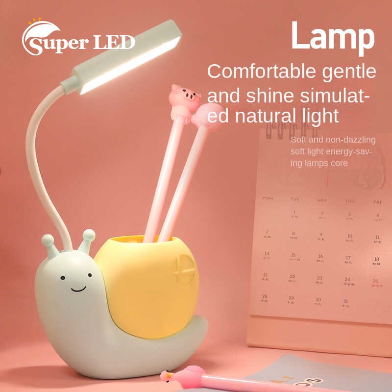 LED Desk Lamp Cartoon Maglikha ng pag-aaral Desk Lamp Pag-Charge Desk ...