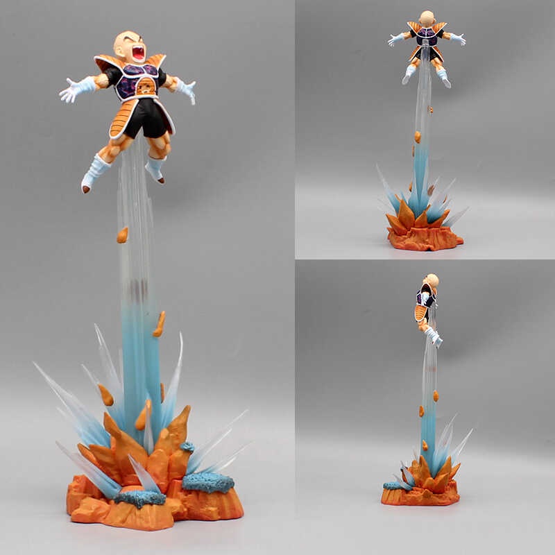 27cm Dragon Ball Z Anime Figure Battle Krillin PVC Action Figurine ...