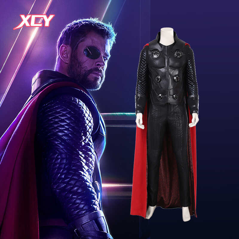 Thor Marvel cosplay costume, Avengers: Endgame 3, men's cosplay costume ...