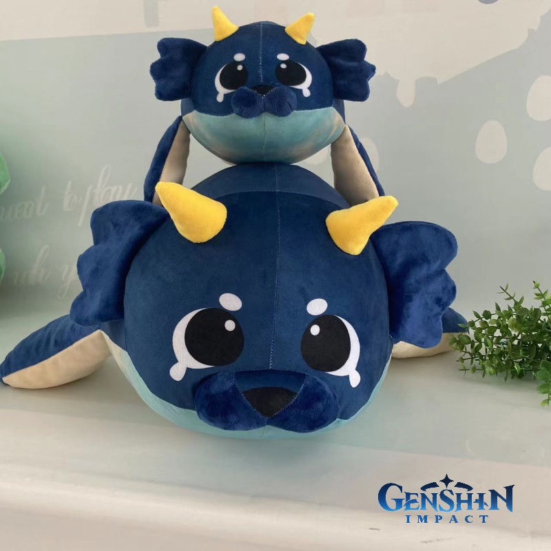 Game Genshin Impact Seal Plush Toy Stuffed Animal Doll Home Decoration ...
