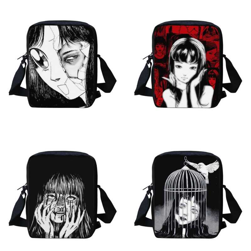 Japanese Cartoon Anime Horror Comic Tomie Junji Ito Shoulder Bag ...