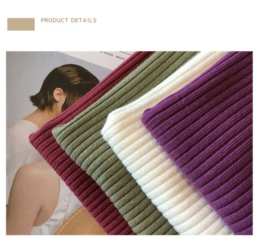 {shipped From Manila Cod} Knitted Shirt Women Summer Korean Style Round
