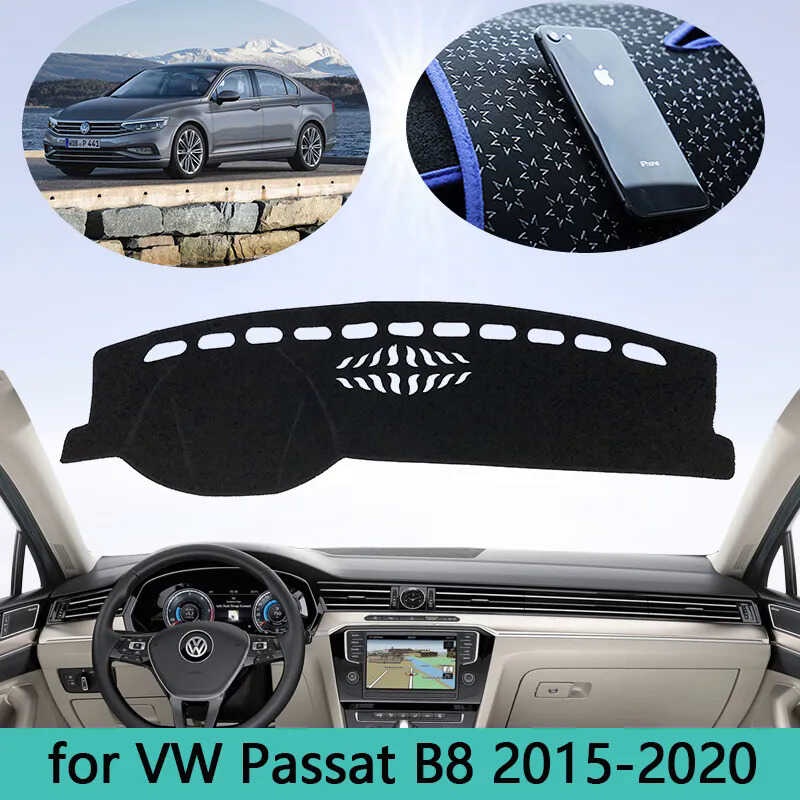 ぅバ Car Dashboard Huwag Light Pad Instrument Platform Desk Cover Mats ...