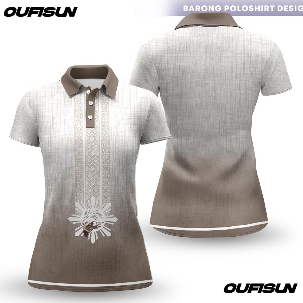 Asean Attire For Women Retro Ethnic Style Polo Shirt Women's Lapel ...