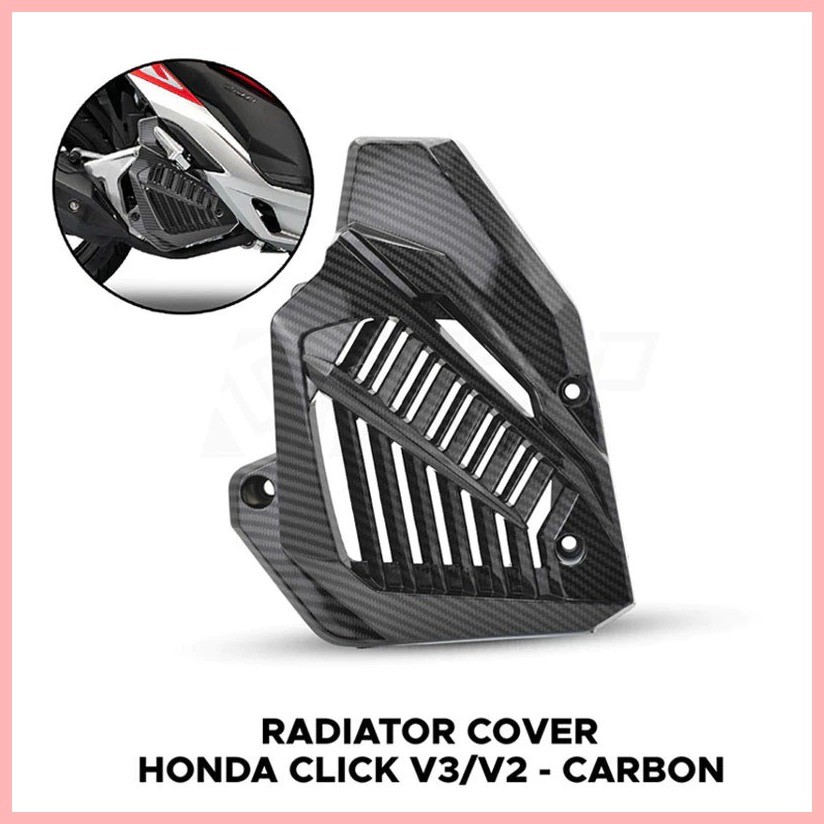 HONDA MOTORCYCLE RADIATOR COVER For Honda Click 125I /150 V2/V3 ...