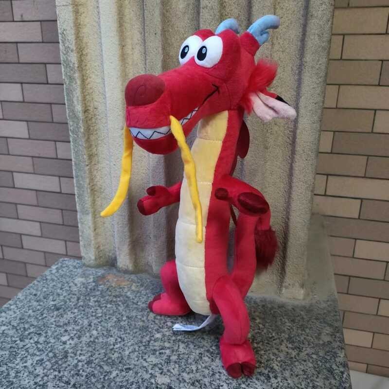 Dragon Mushu Movie Cartoon Plush Toys Doll Original 15 Inch | Shopee ...