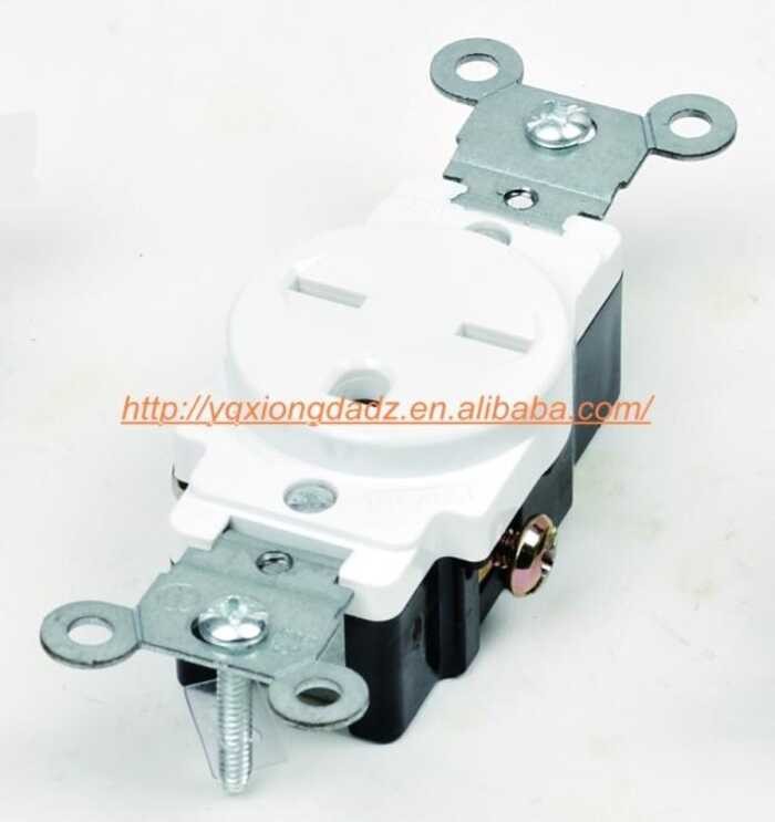 NEMA 6-15R, American single socket 15A/250V, medical equipment machine ...