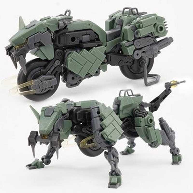 No.57 Puppet Armor M Teeth Assembly Mech Deformation Model Motorcycle 1 ...