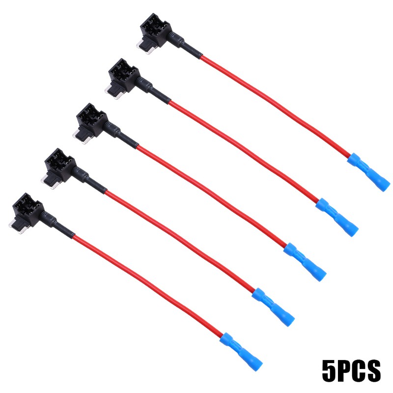 Mini PVC Car Fuse Holder Wire Switch / 5Pcs Automobile Easy ...