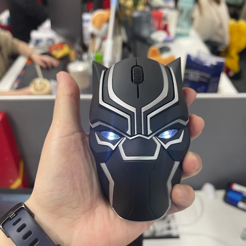 Marvel MK46 Avengers Iron Man Wakanda Black Panther 3D Mouse Super Cool ...