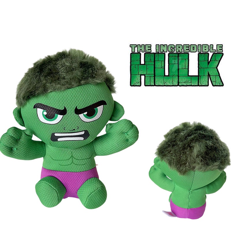 Marvel Stuffed Toy Incredible Hulk 15cm Soft Plush Doll Superhero Green ...