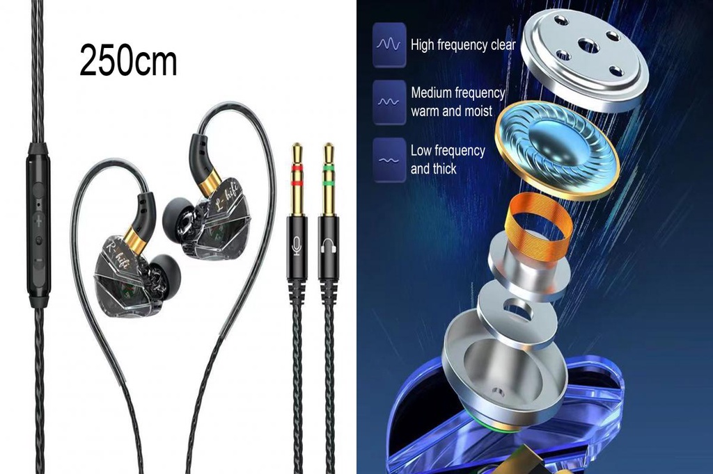 [NP] Distortion-reducing Earphones Tailor-made Fit Earphones High ...