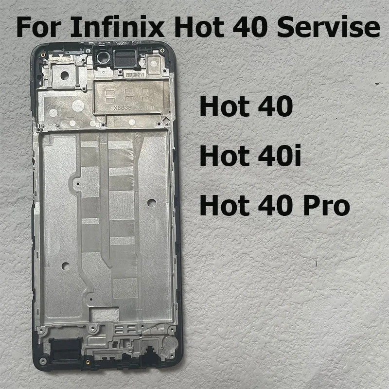 Front Frame For Infinix Hot 40 40i Pro Front Frame Middle Frame Bezel ...