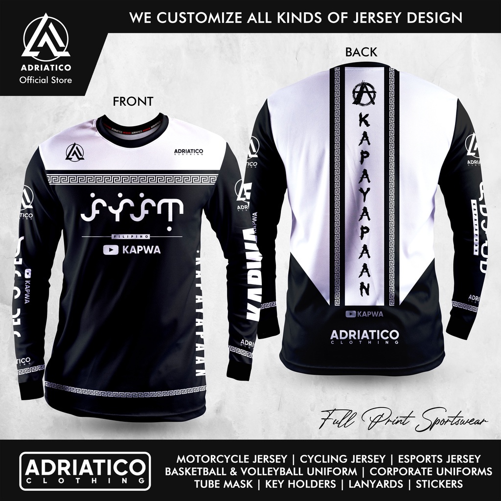 Adriatico x Filipino Rider Gen 2 Motorcycle Riding Jersey Longsleeve & Tshirt | Shopee Philippines